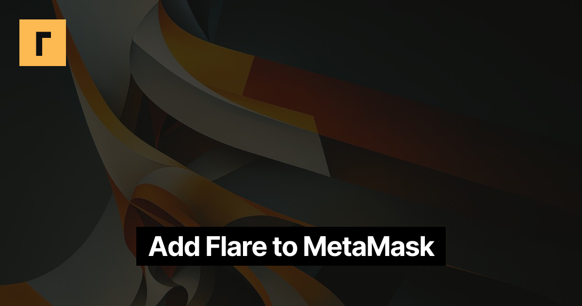 Add Flare to MetaMask | Revoke.cash